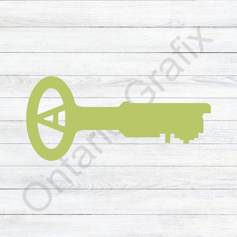 Jail Key Svg, Prison Key Svg, Jail Key Silhouette, Folger Adam Key ...