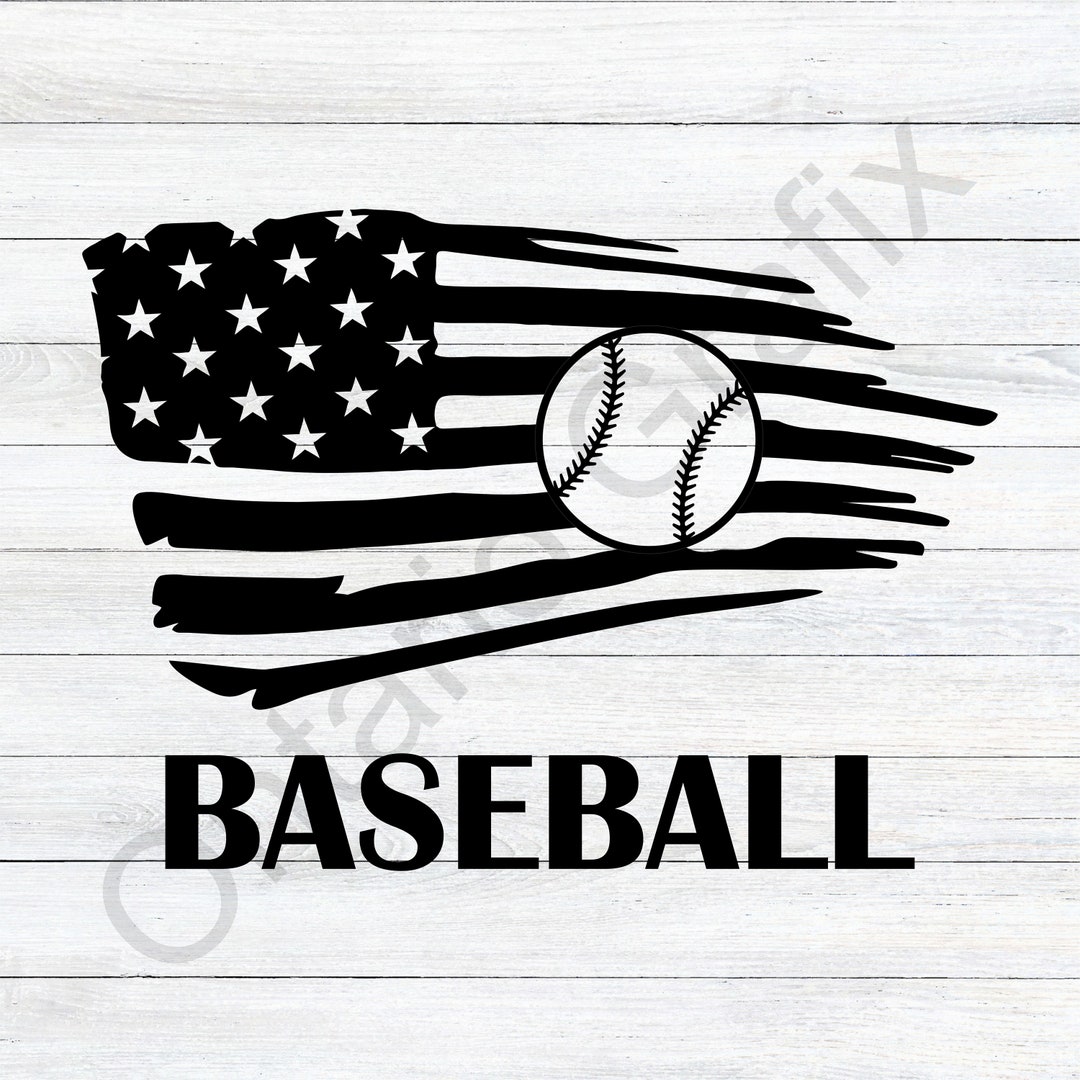 Baseball Flag Svg, Baseball Svg, American Baseball Svg, United States ...