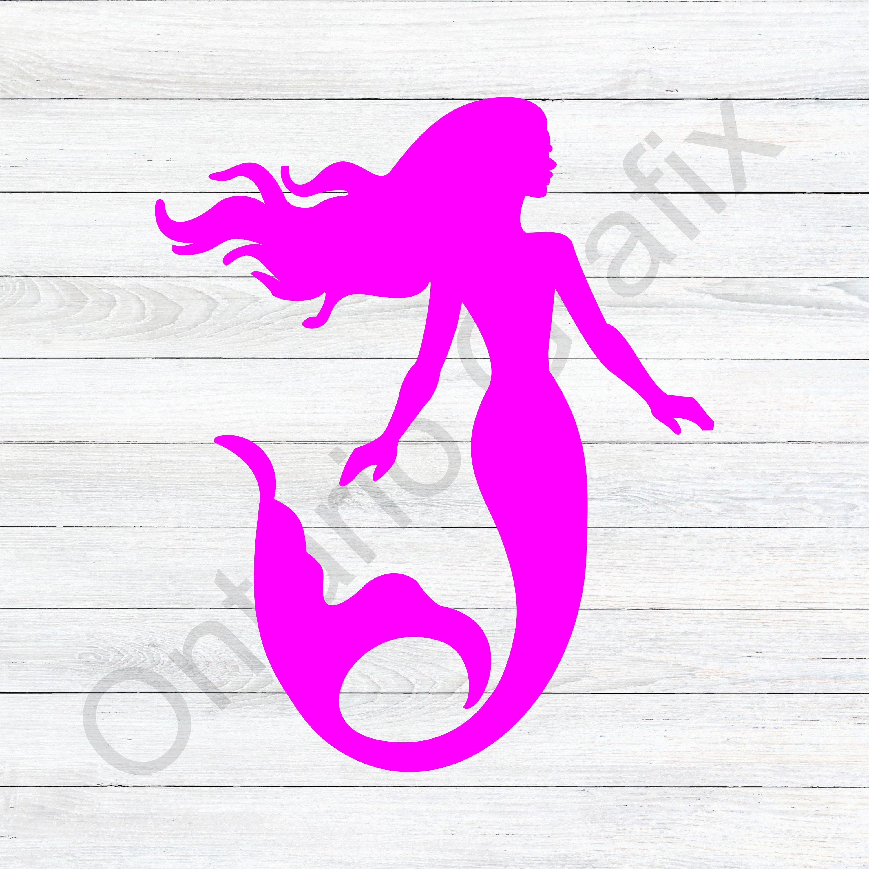 Mermaid Svg, Mermaid Silhouette, Ariel Mermaid Svg, Little Mermaid ...