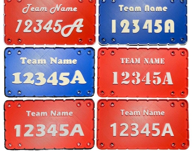 3D Printed VEX VRC High Stakes Mobile Goal and Ring Toy Whit Team ...