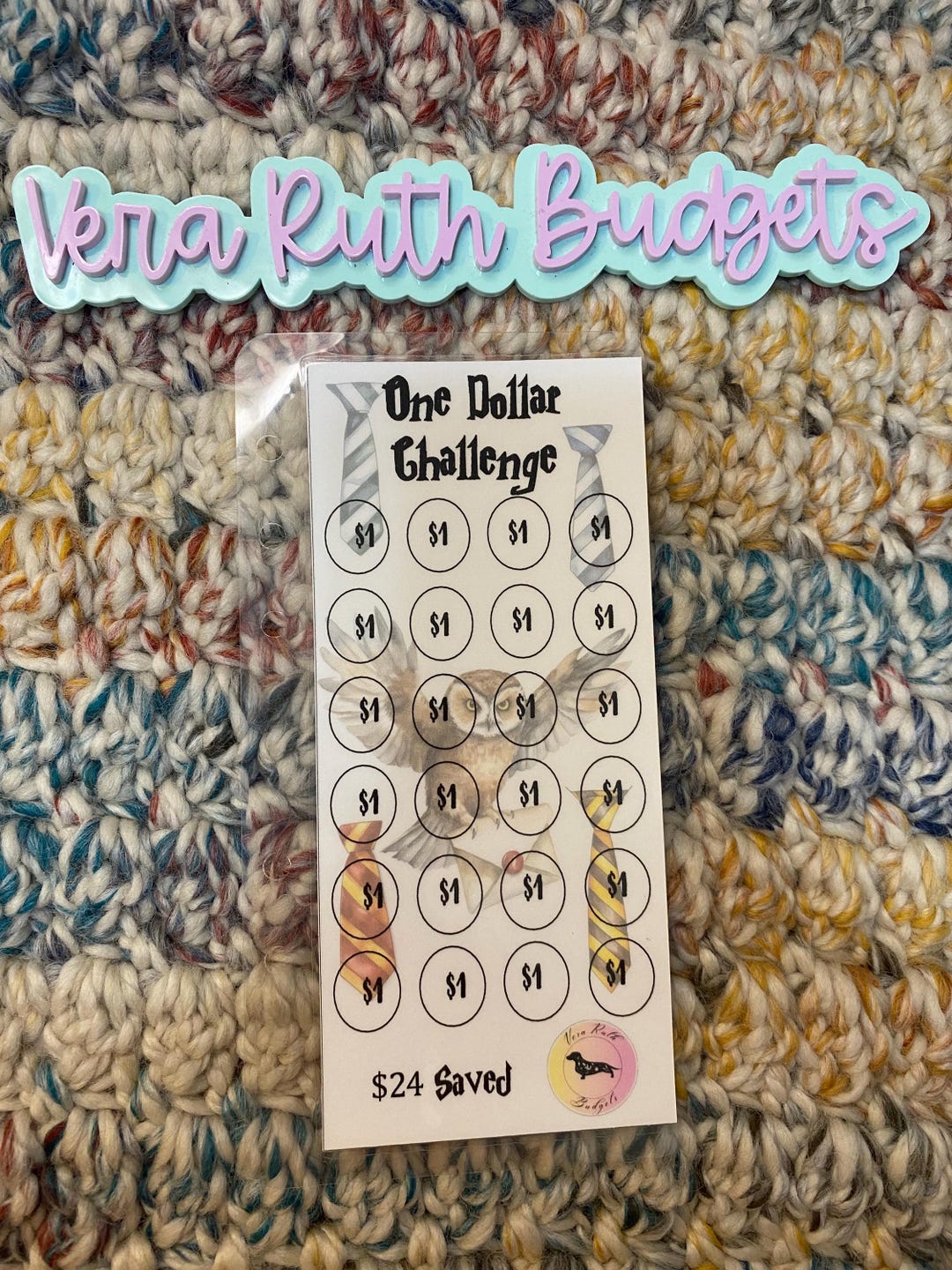 Harry Potter Dollar Savings Challenge - Etsy