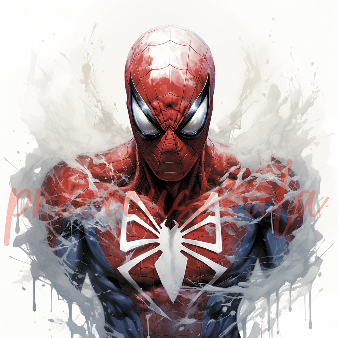 Spider-man Digital Design, Spider Man Clip Art, Spiderman Graffiti ...