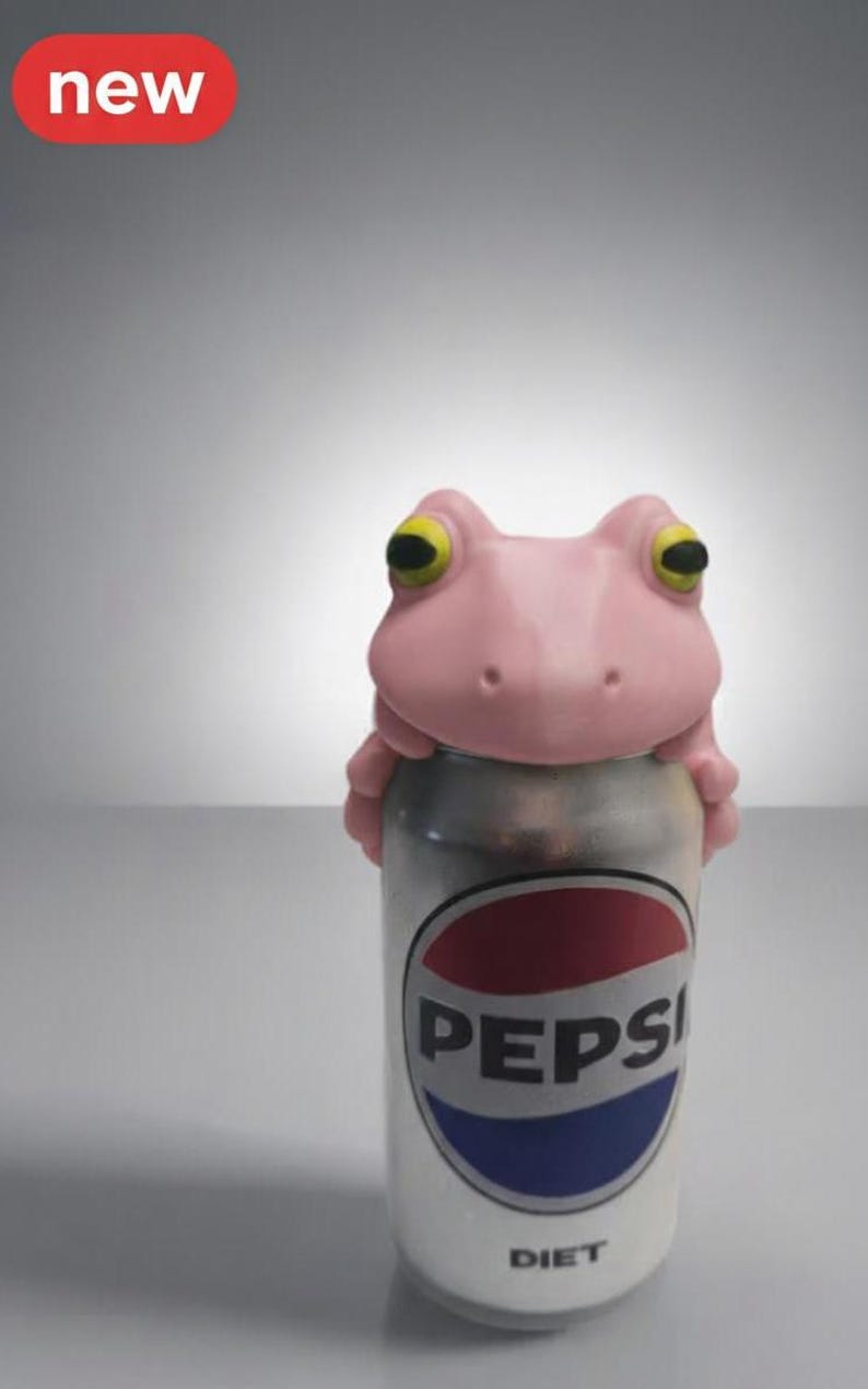 Frog Can Cover: 3D Printed Drink Protector - Bug & Fly Prevention - Etsy
