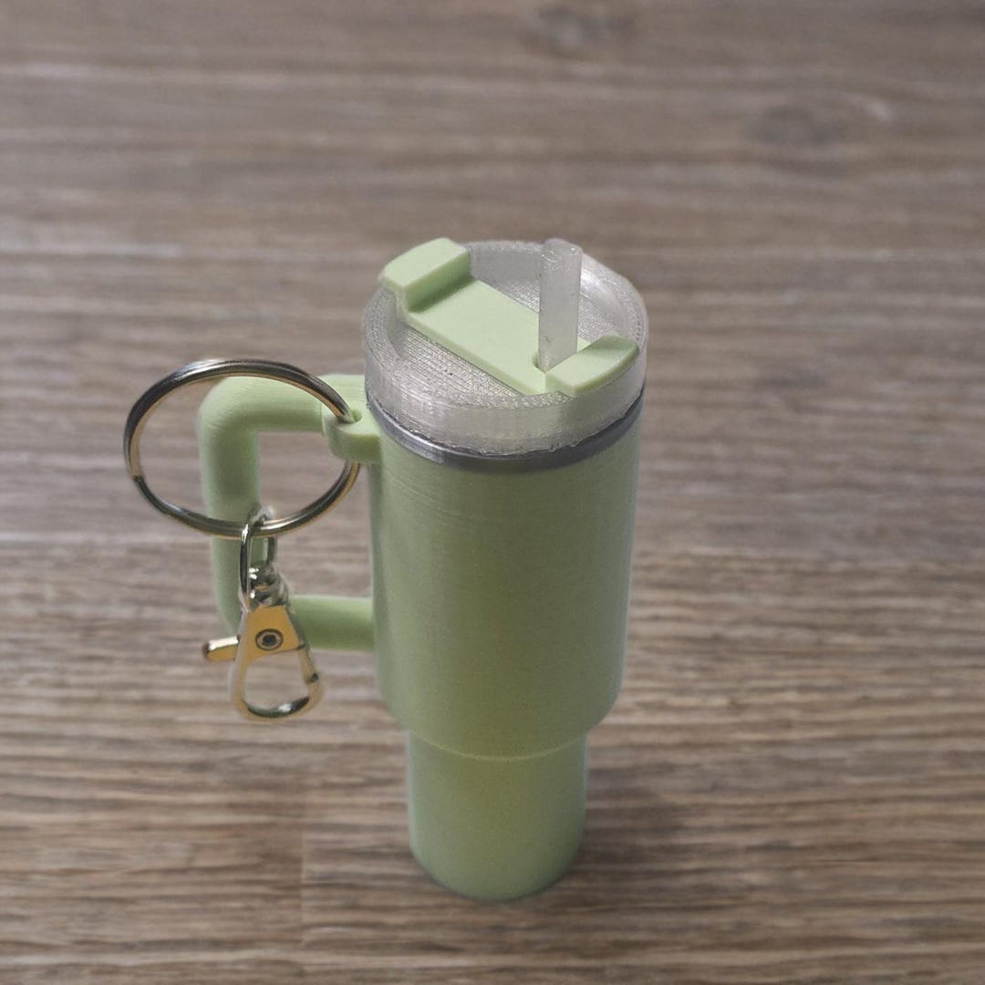 Mini Stanley Tumbler Keychain - 3D Printed Drinkware Key Ring - Etsy