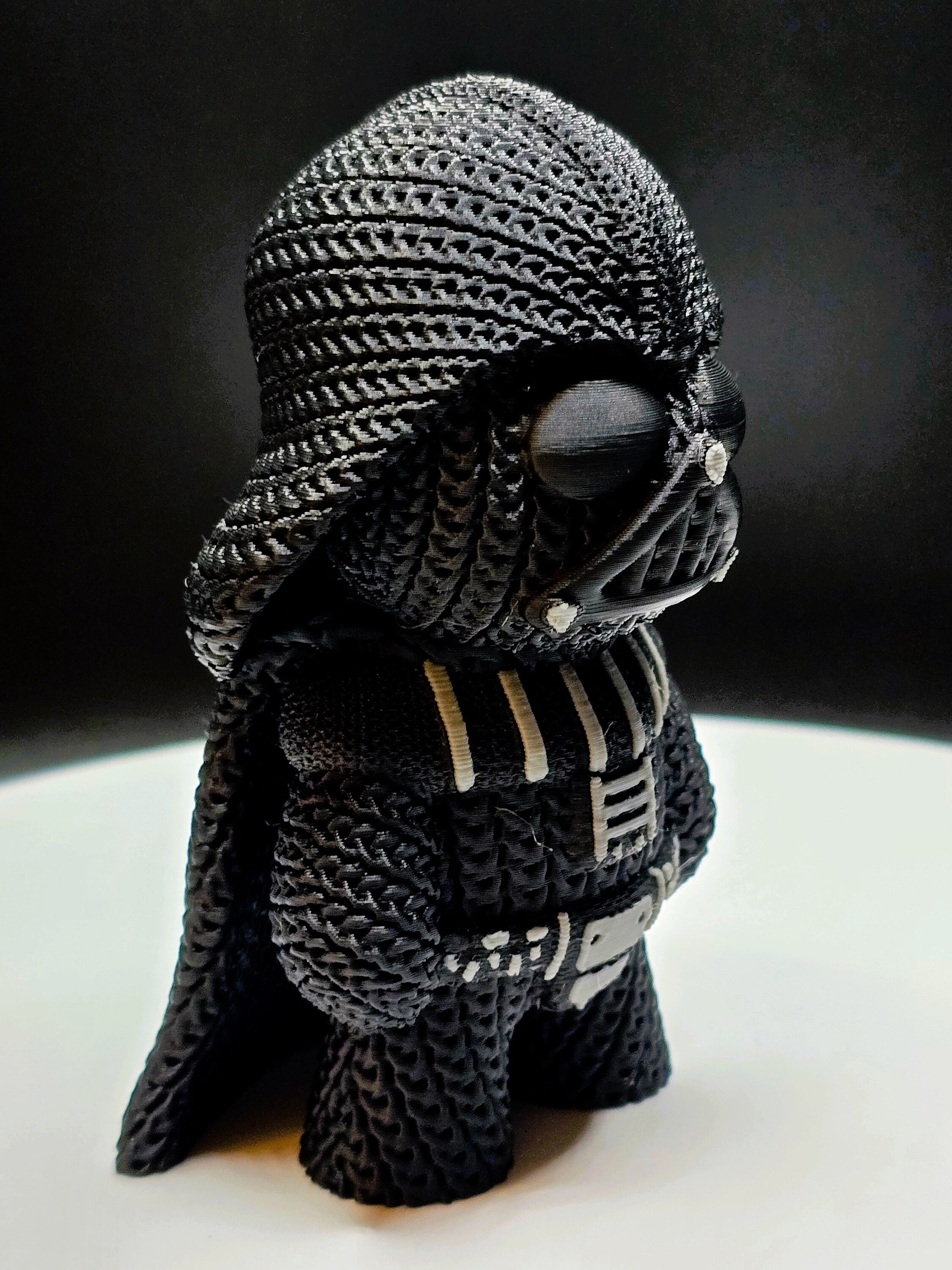 Darth Vader 3D Printed Knit Figure - Etsy