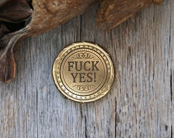 Yes / No Divination Coin - Etsy