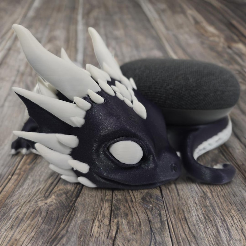 Dragon Google Nest Mini Stand: 3D Printed Fantasy Gamer Decor - Etsy