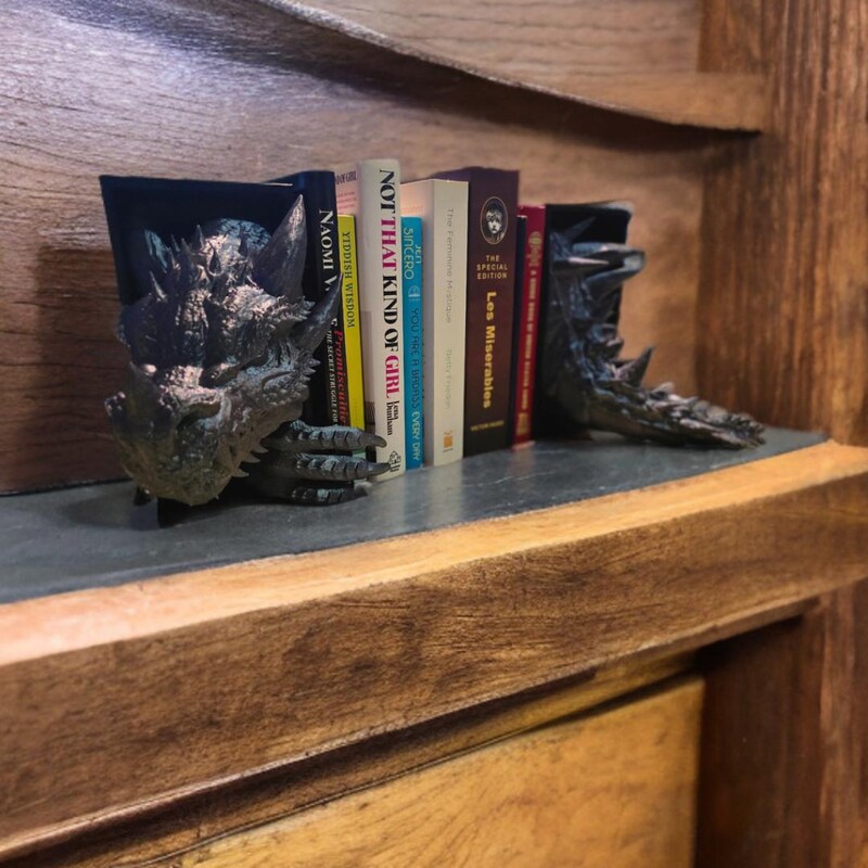 Dragon Flame Book Nook - Etsy