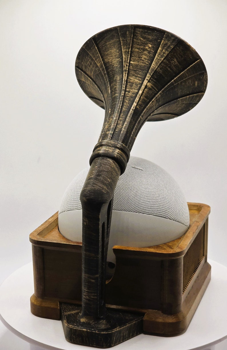 Vintage-inspired Gramophone Stand for Echo Dot 5th Gen (echo Sold ...