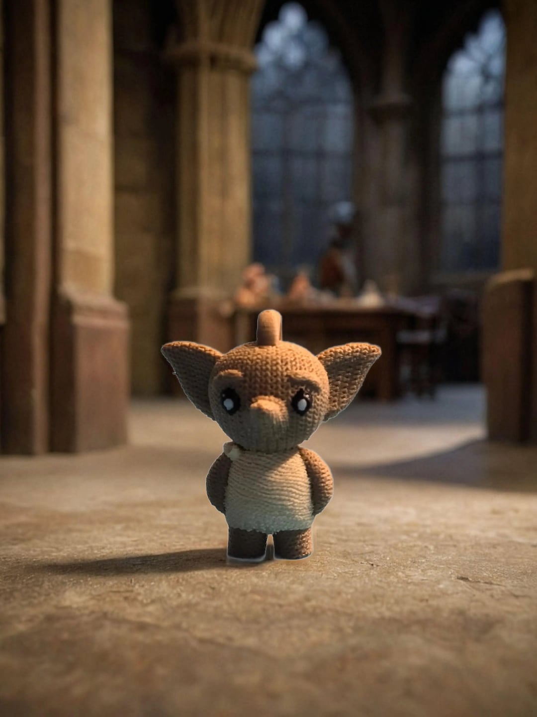 Dobby knit Look 3D Printed Keychain - Etsy