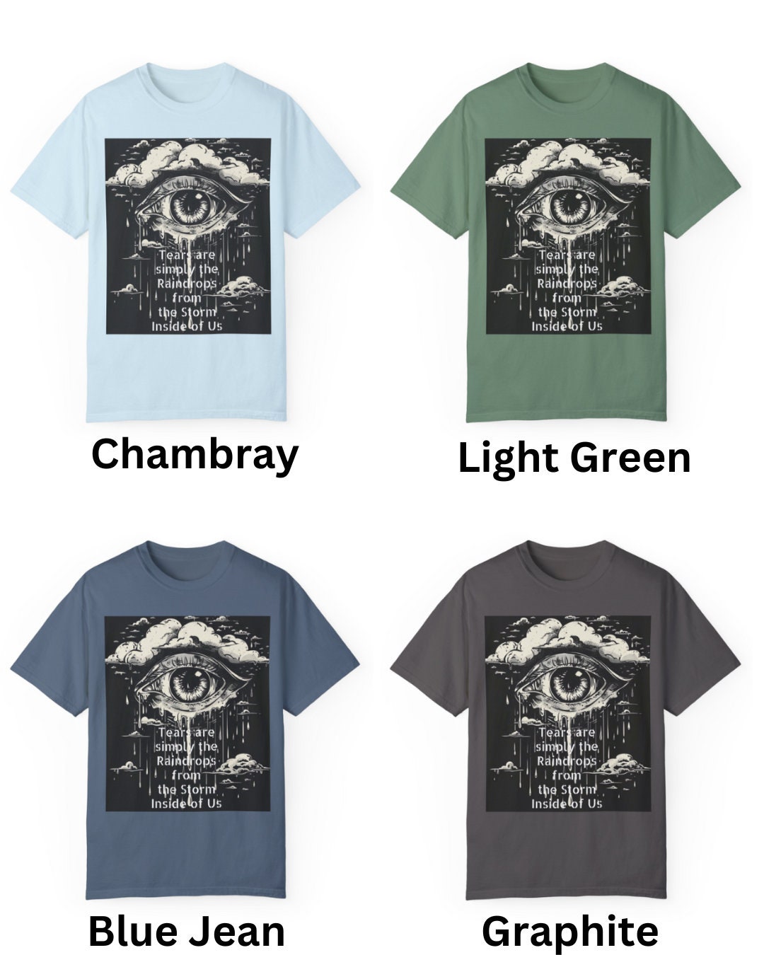 Weirdcore Eyeball in the Clouds T-shirt Dreamcore Aesthetic Grunge ...
