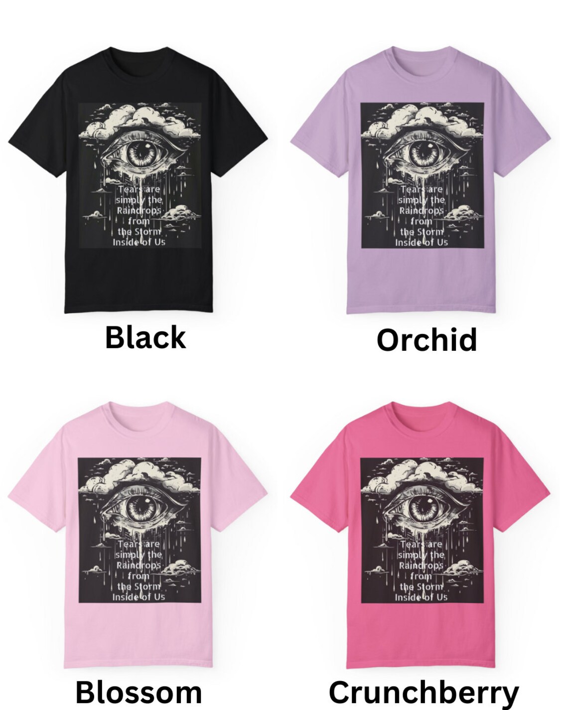 Weirdcore Eyeball in the Clouds T-shirt Dreamcore Aesthetic Grunge ...