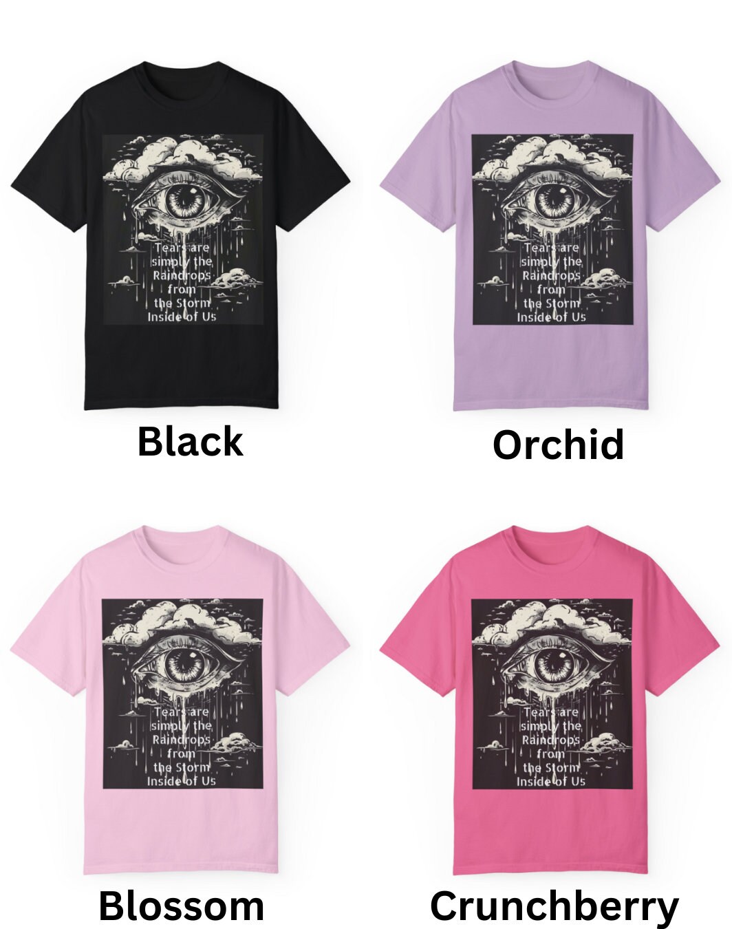 Weirdcore Eyeball in the Clouds T-shirt Dreamcore Aesthetic Grunge ...