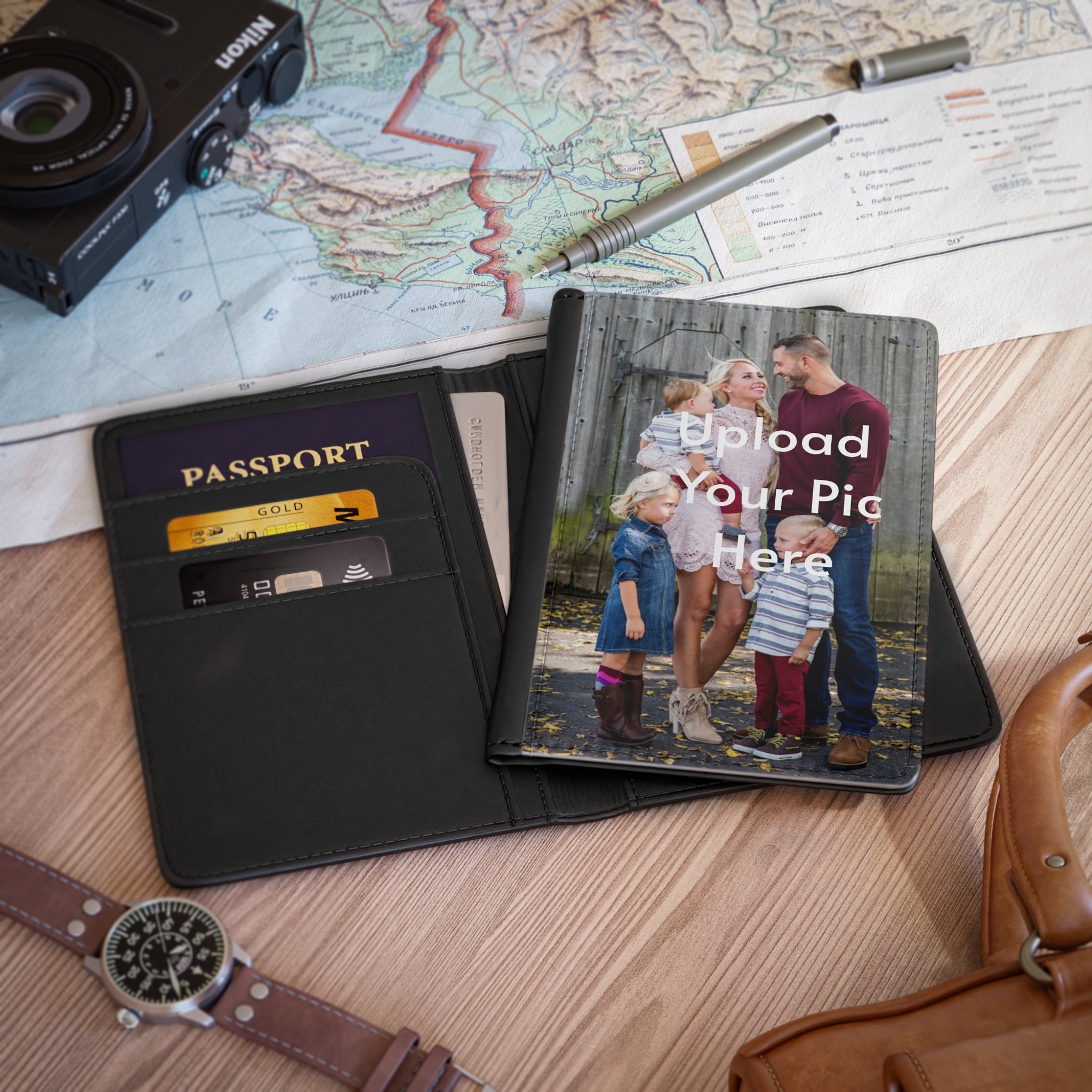 Personalised Upload A Photo Passport Cover Passport Cover | Custom ...