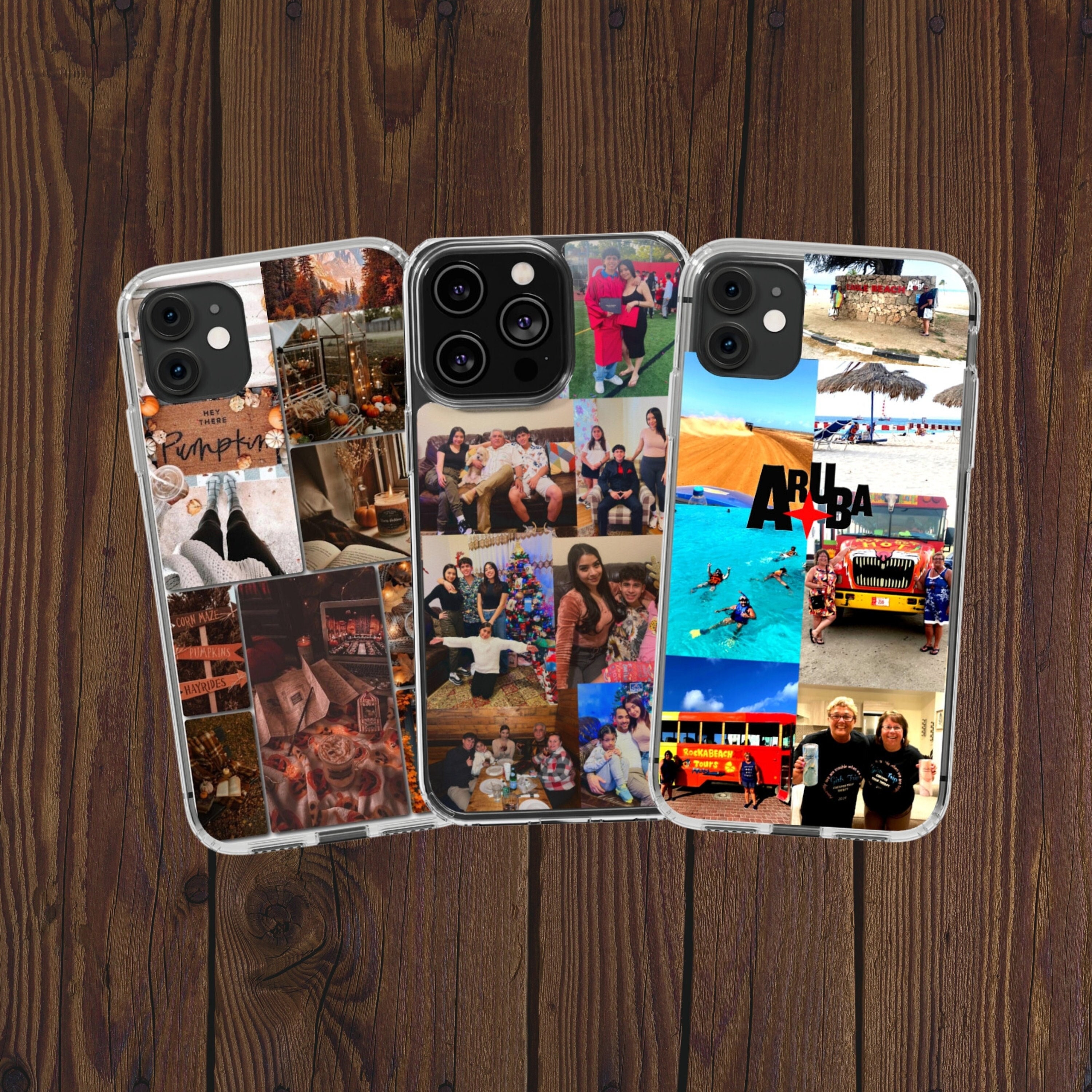 Personalized Photo Collage Phone Case – Custom iPhone & Galaxy - Etsy