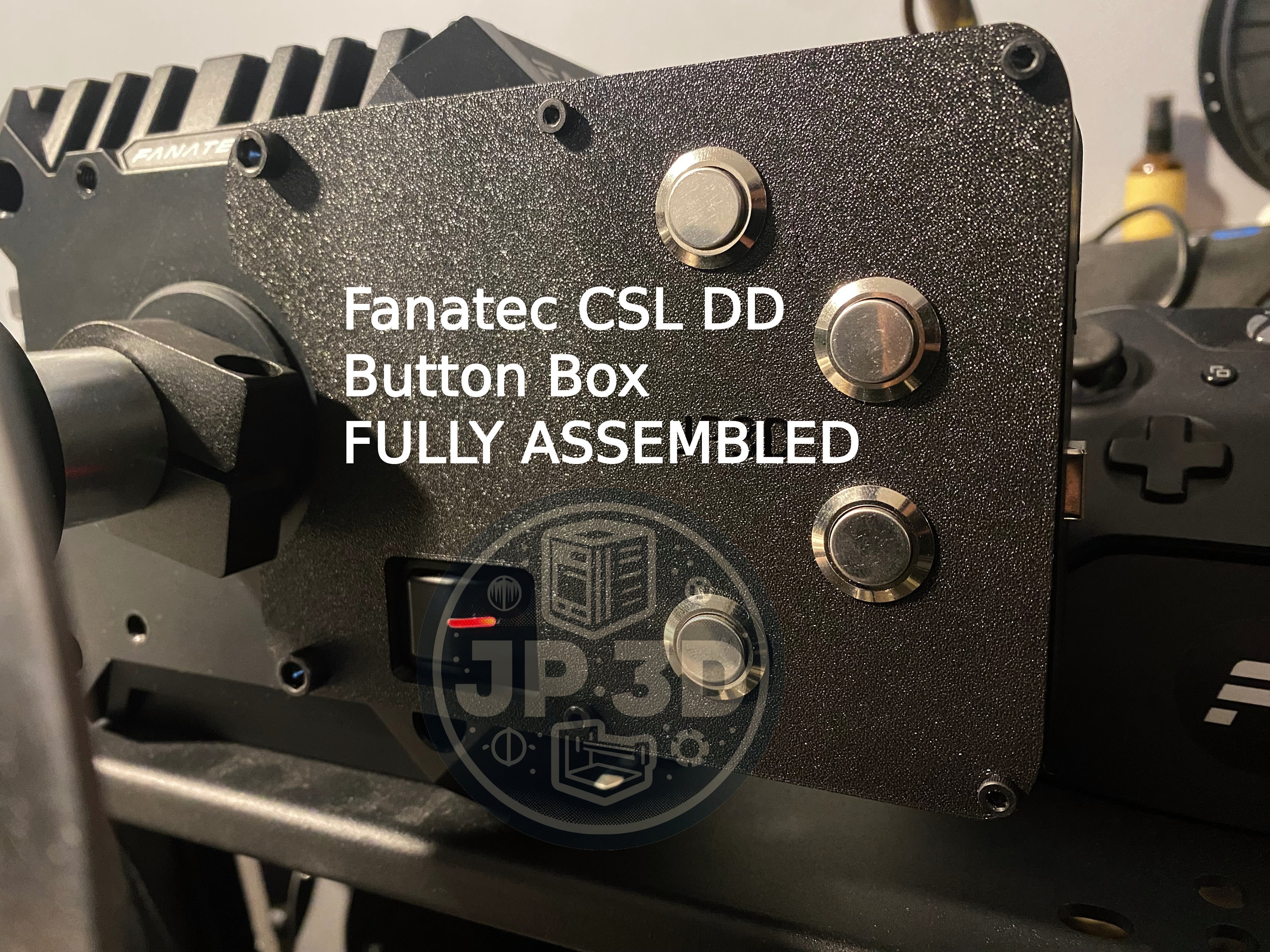 Fanatec CSL DD Button Box / Fully Assembled / 3D Printed Sim Racing ...