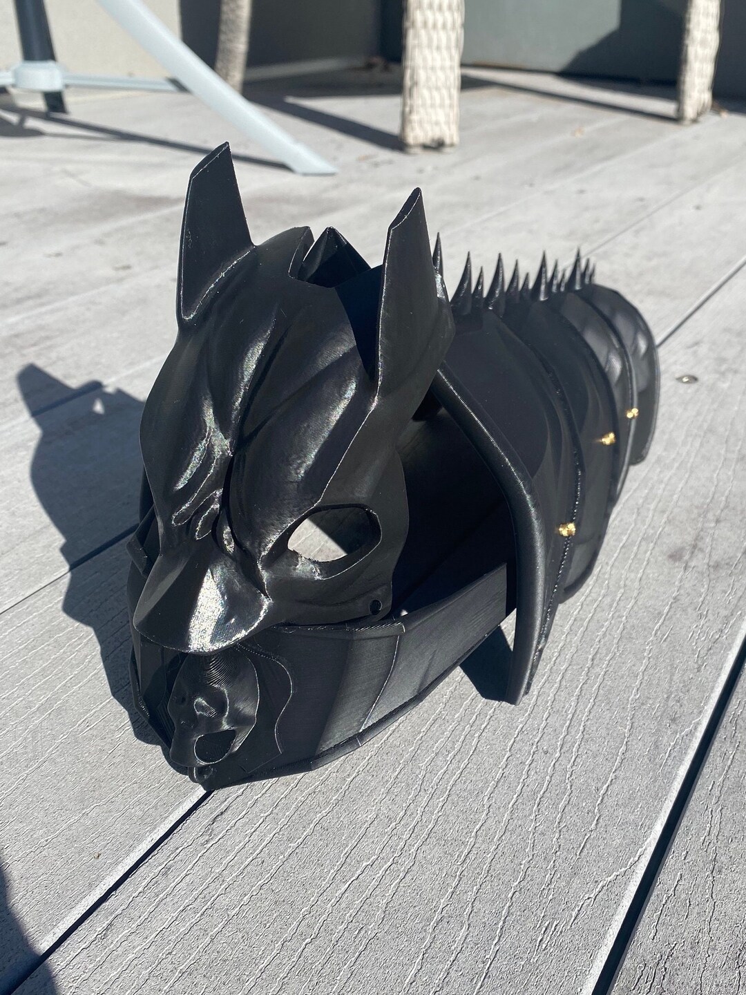 Spike Dog Armor Set 3D Printed Cosplay Gear for Dogs for Small-medium ...