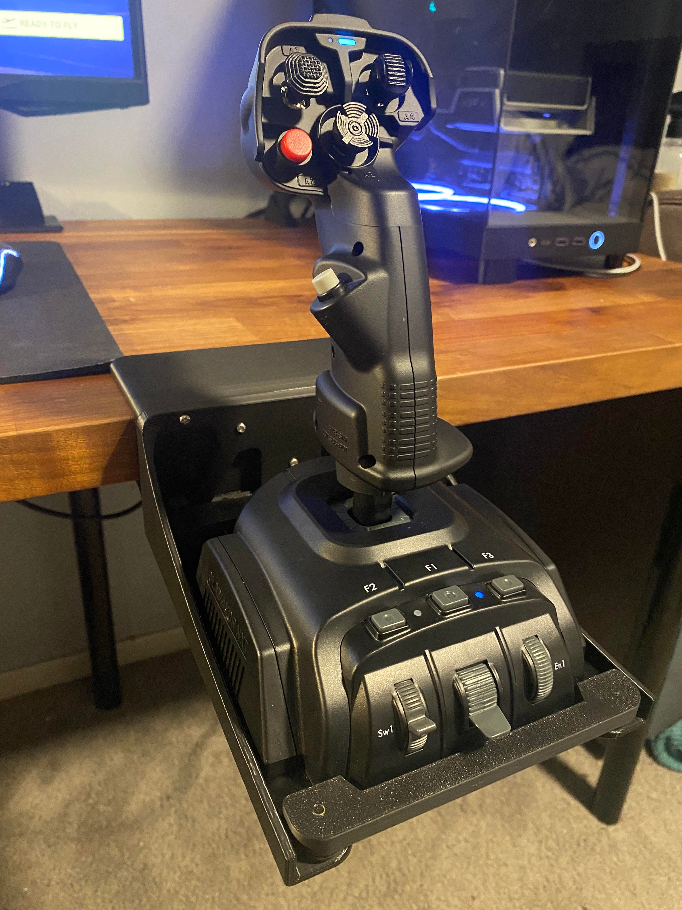 Custom VKB Gladiator HOTAS Mount STL - Etsy