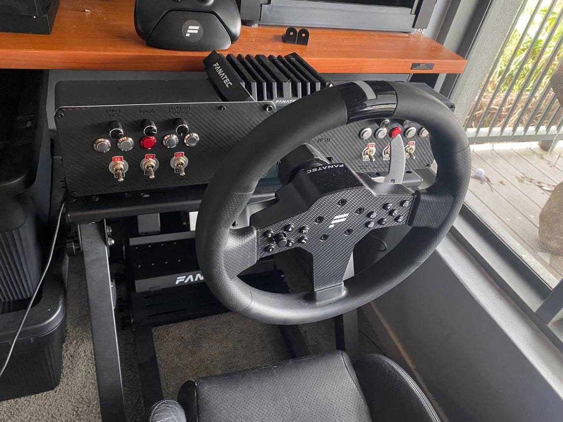 Fanatec CSL DD Button Box: 3D Print STL Files, Sim Racing Accessory ...