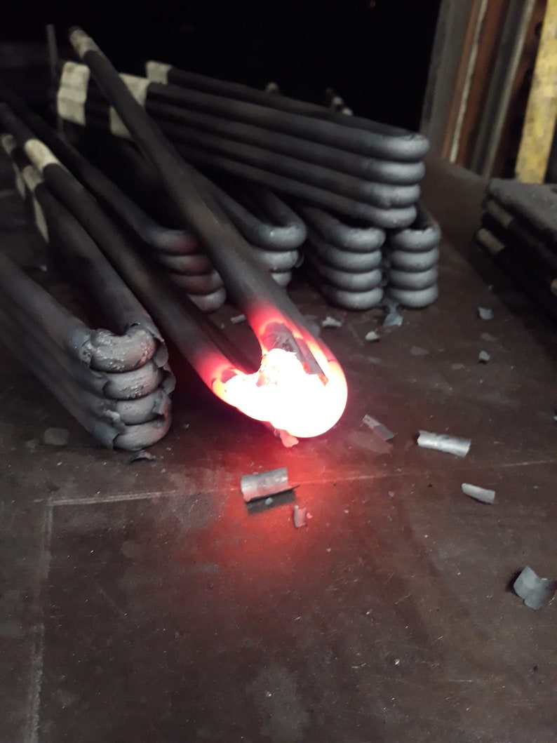 2 Rod Hairpin Metal Table Legs DIY Steel Furniture Legs (set of 4) 3/8 ...