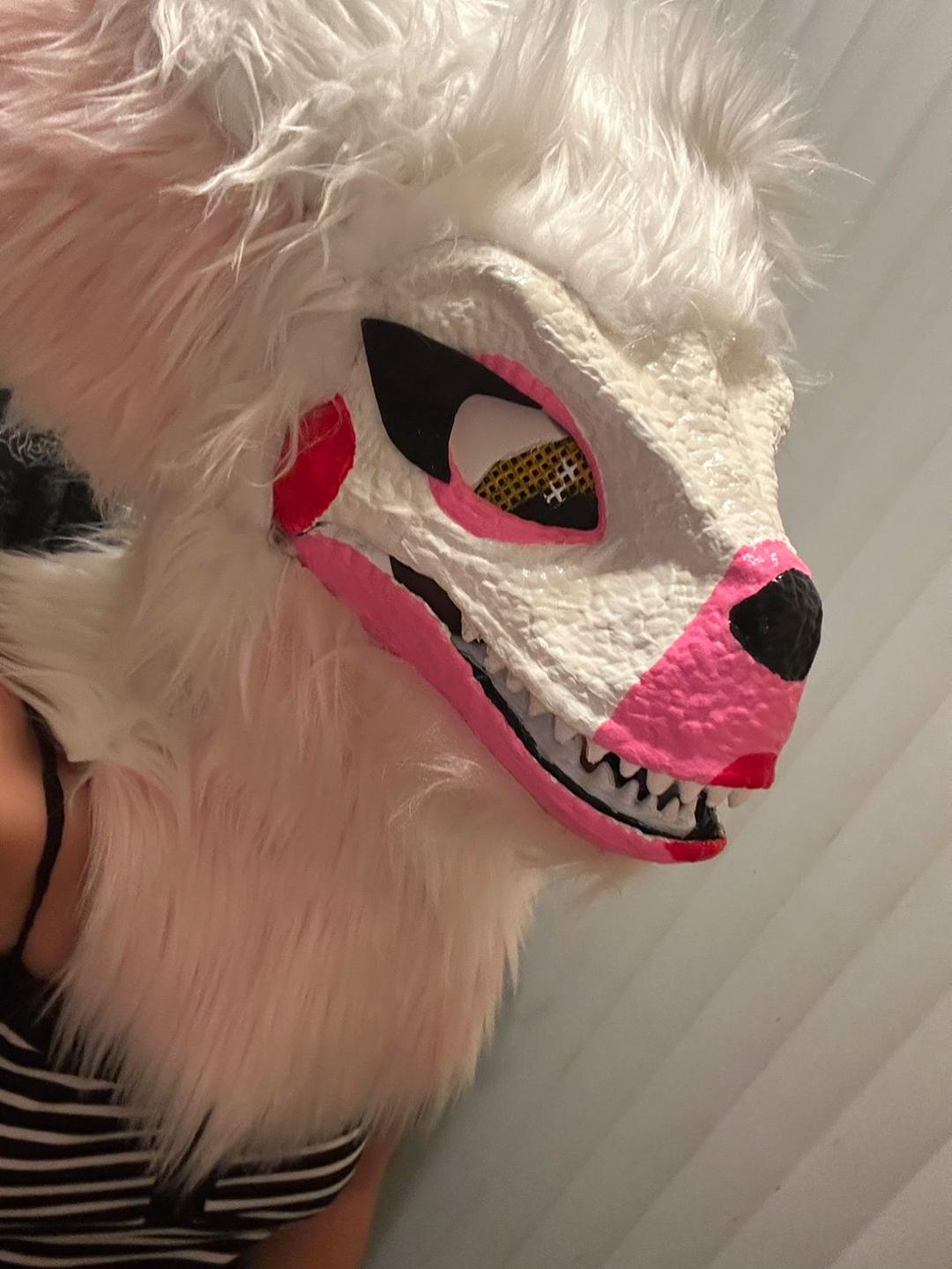 Dino Mask Premade Mangle Fnaf - Etsy