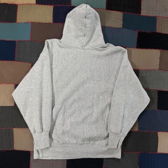 Vintage 70s Blank Champion Reverse Weave Gray Hoodie … - Gem