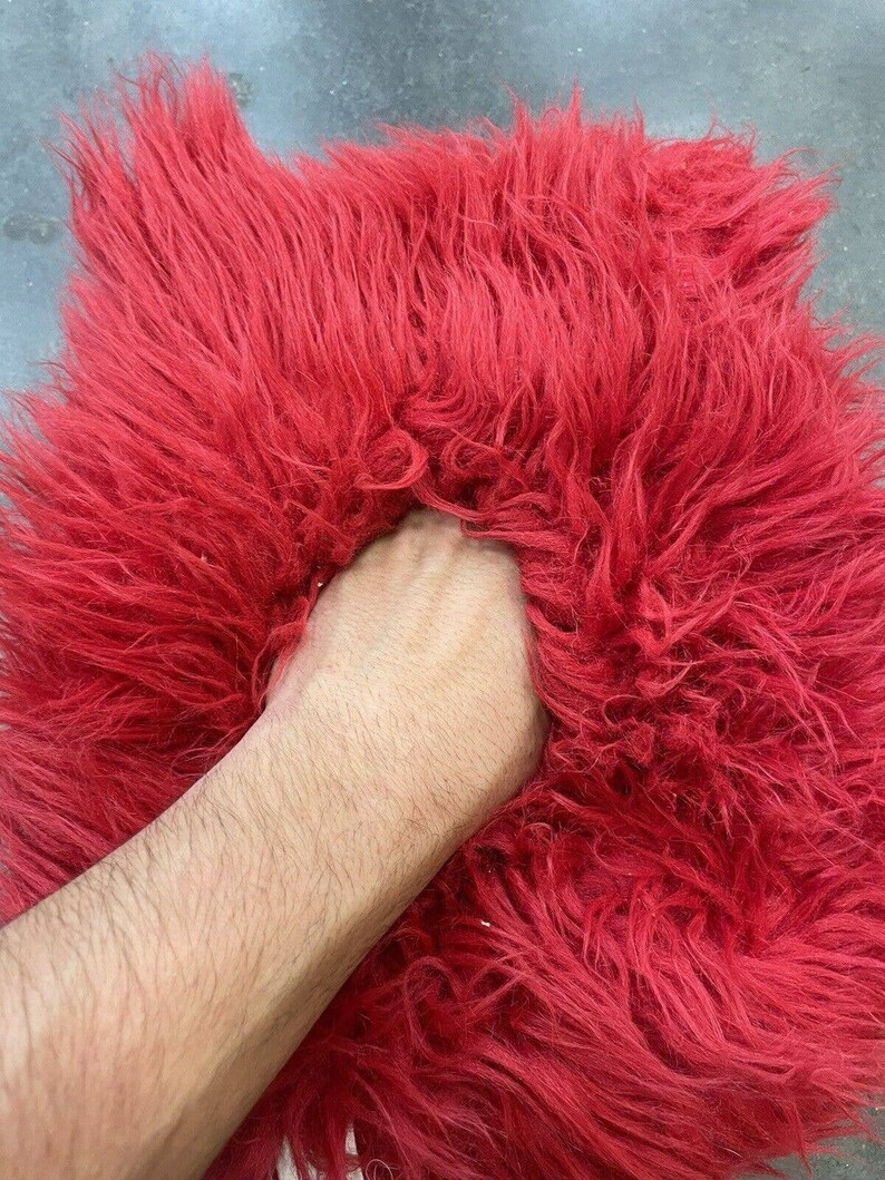 Vintage Yangjee Raz Furbles Red Plush Monster Hand Puppet Fun 14 1987 ...