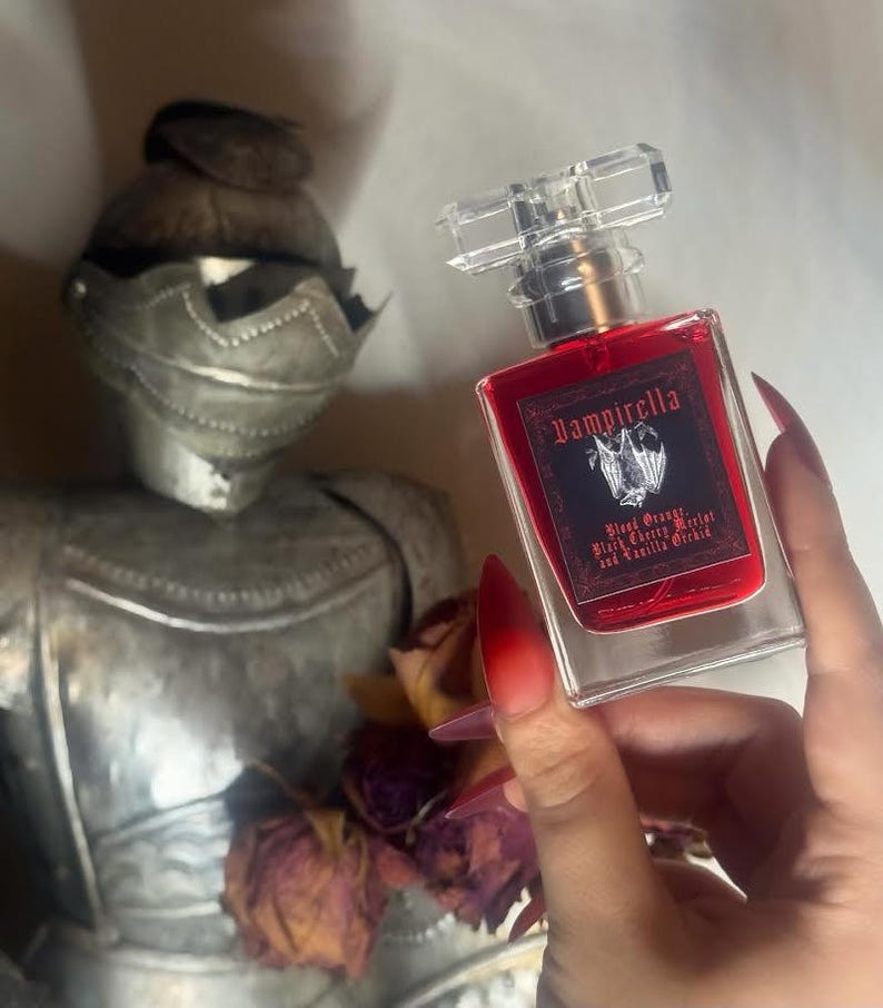 Vampirella Perfume, Cherry Wine, Peach, Blood Orange and Vanilla Orchid ...
