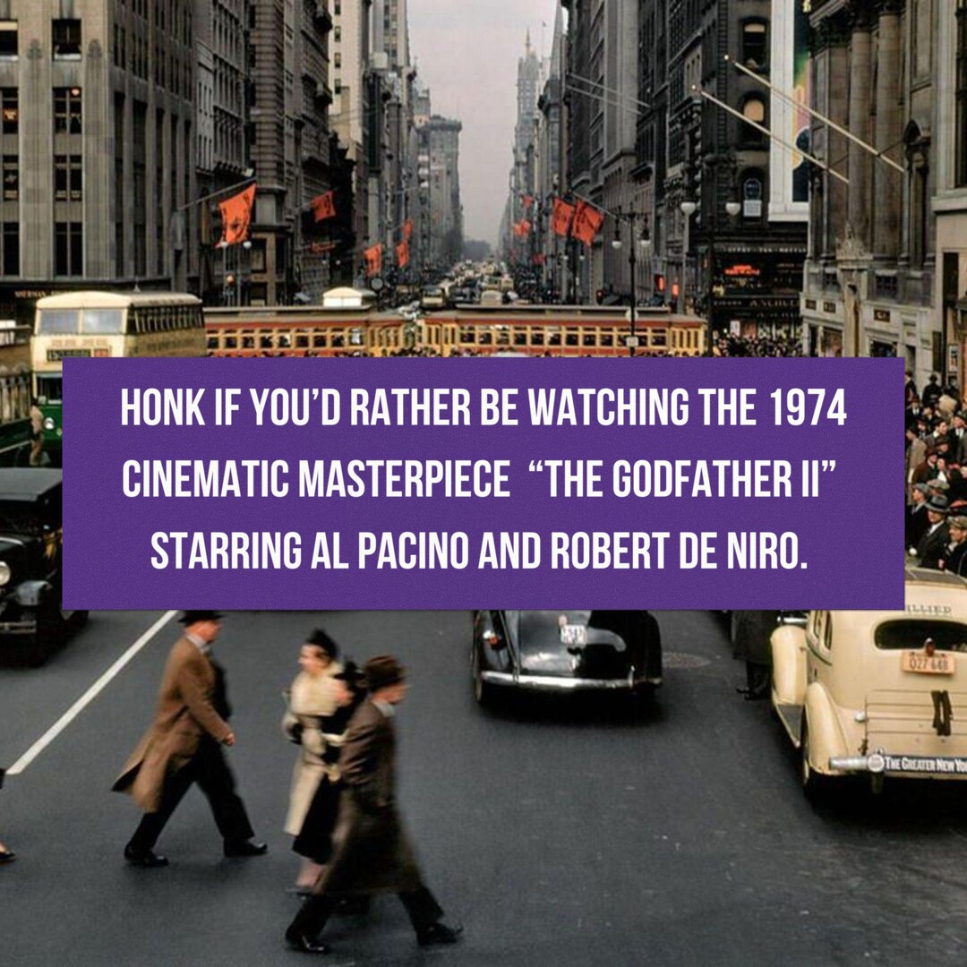 Car Magnets Bumper Sticker - the Godfather II, Mafia Car Decal, Italian ...