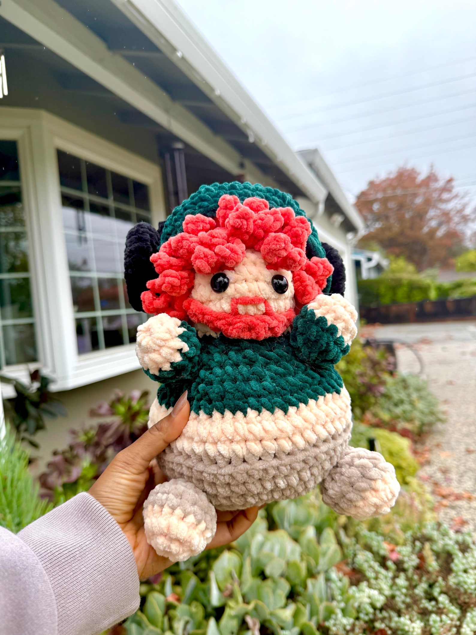 Caseoh Gamer Plushie – Amigurumi With Headphones, Customizable - Etsy