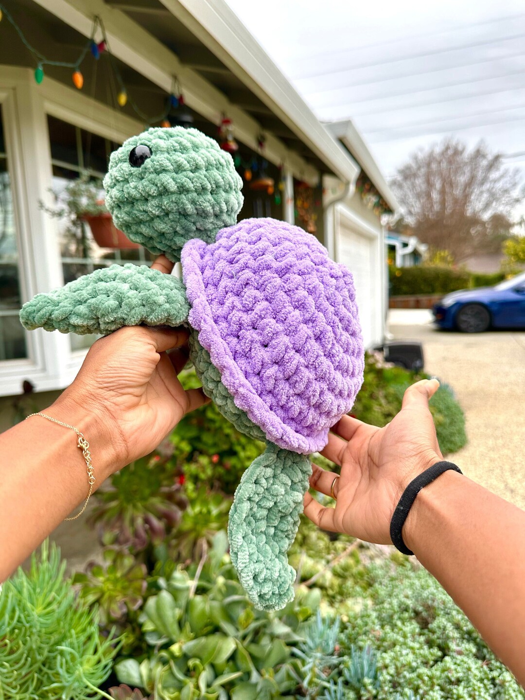 CUSTOMIZABLE Soft Sea Turtle Plushie / Amigurumi (medium Sized) (so ...