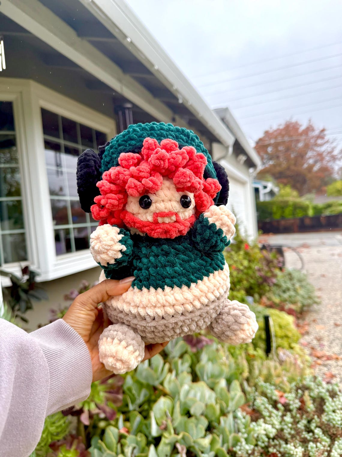 Caseoh Gamer Plushie – Amigurumi With Headphones, Customizable - Etsy