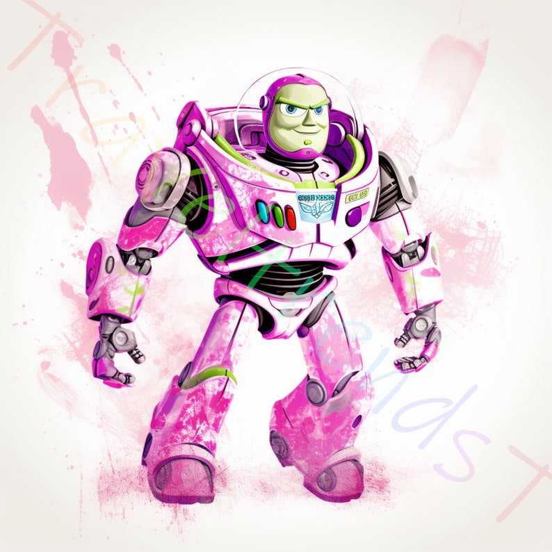 Pink Buzz Lightyear,buzz Lightyear Clipart,toy Story Png,birthday Png ...