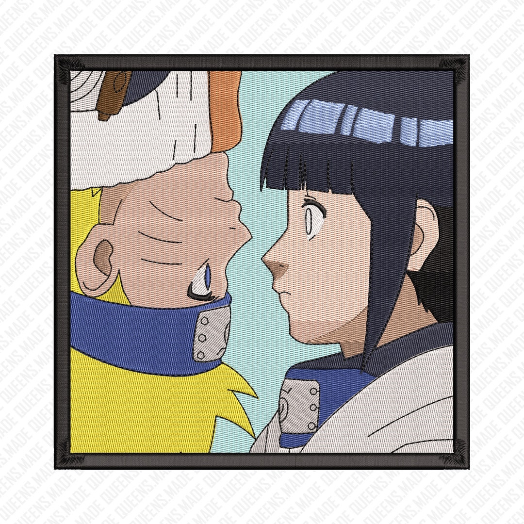 Embroidery Naruto Uzumaki and Hinata Hyuga Machine File Design Itachi ...
