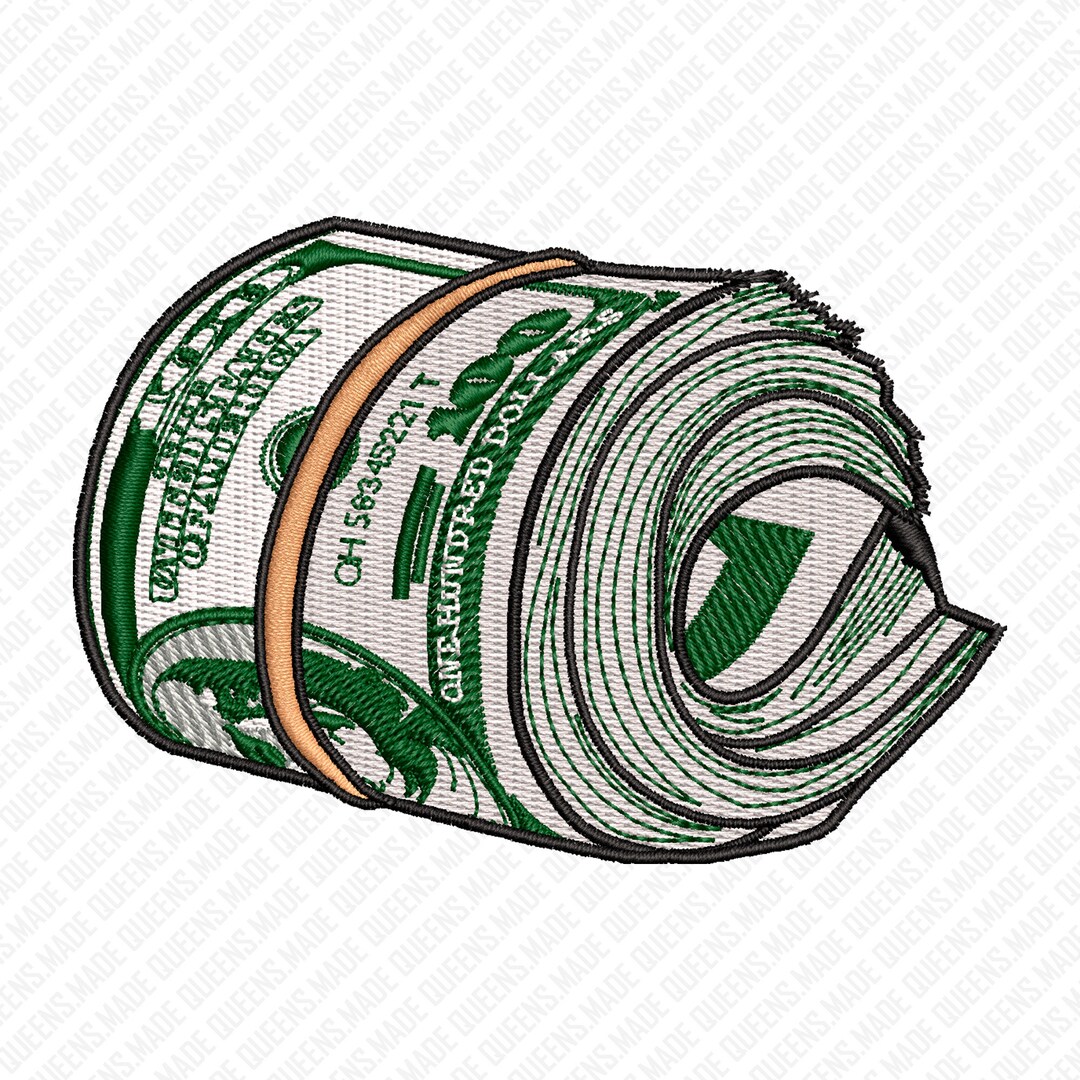 Embroidery Dollars Bundle File Design Money Press Queens Made - Etsy