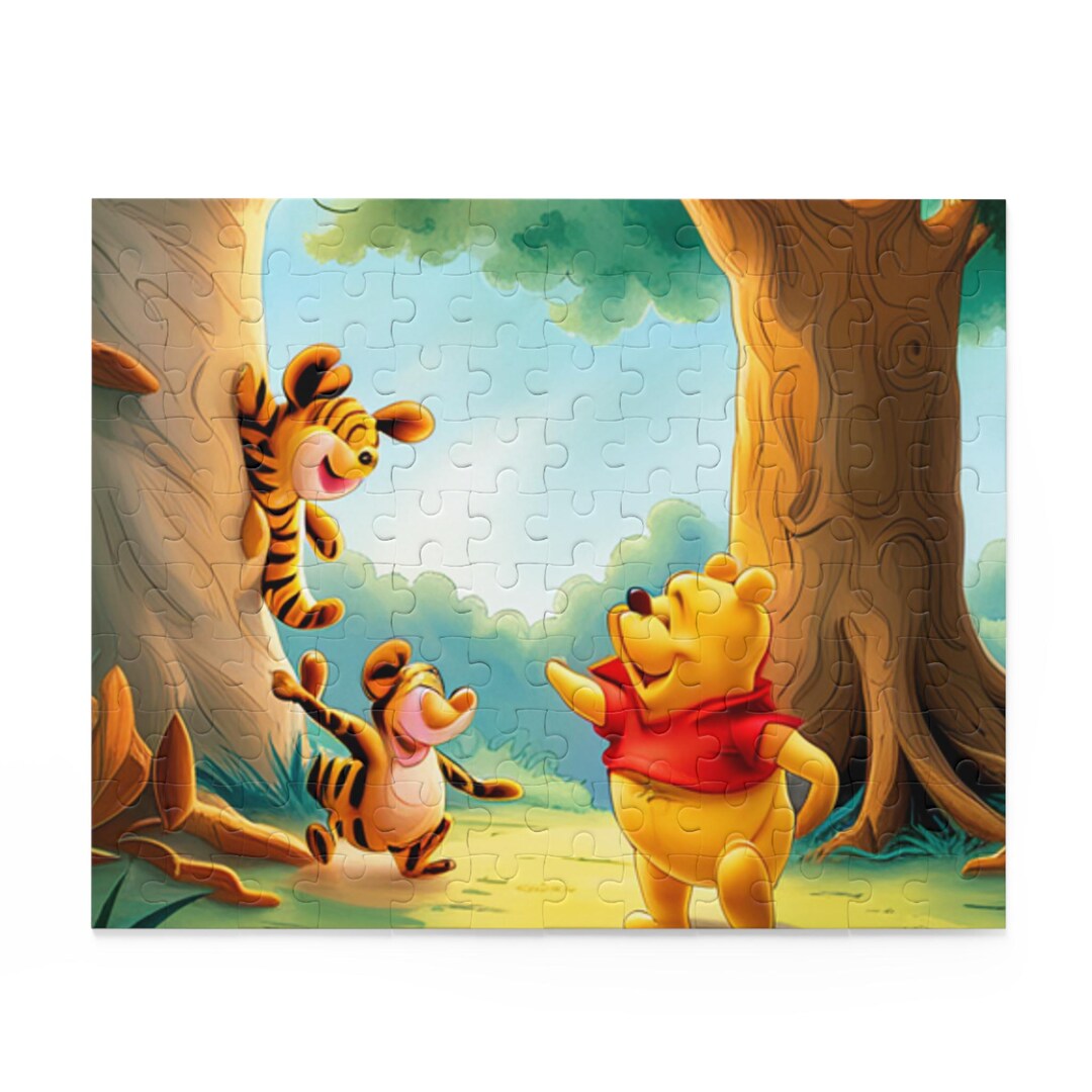 Winnie the Pooh Puzzle (120, 252, 500-piece) - Etsy