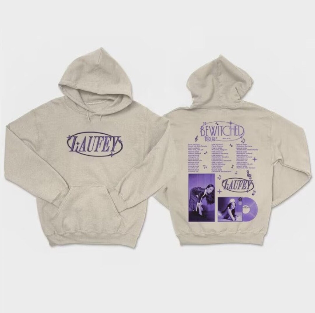Laufey Tour 2024 Unisex T-shirt Sweatshirt Hoodie, Laufey the Bewitched ...