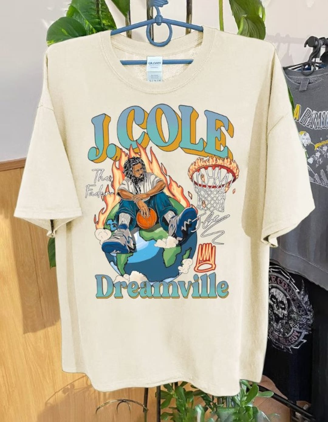 J Cole Dreamville Vintage T-shirt, J Cole Shirt, Rap Hip Hop, J Cole ...