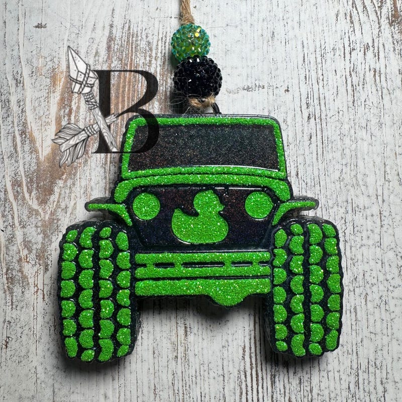 Red Jeep Air Freshener - Etsy
