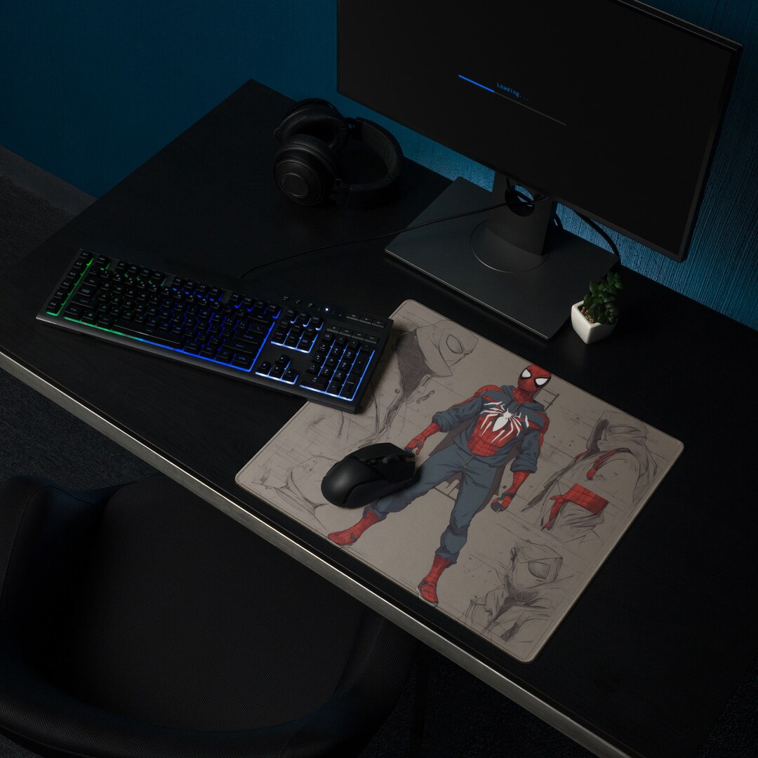 Hypebeast Spider-man Gaming Mouse Pad Marvel Home Office Desk Mat ...