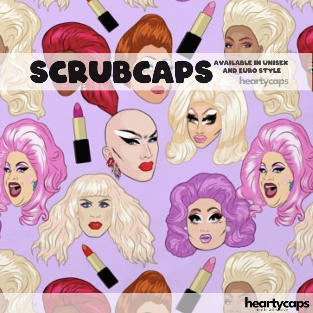 LAST -rupauls Drag Race Queens Lilac Euro and Unisex Style, Adjustable ...