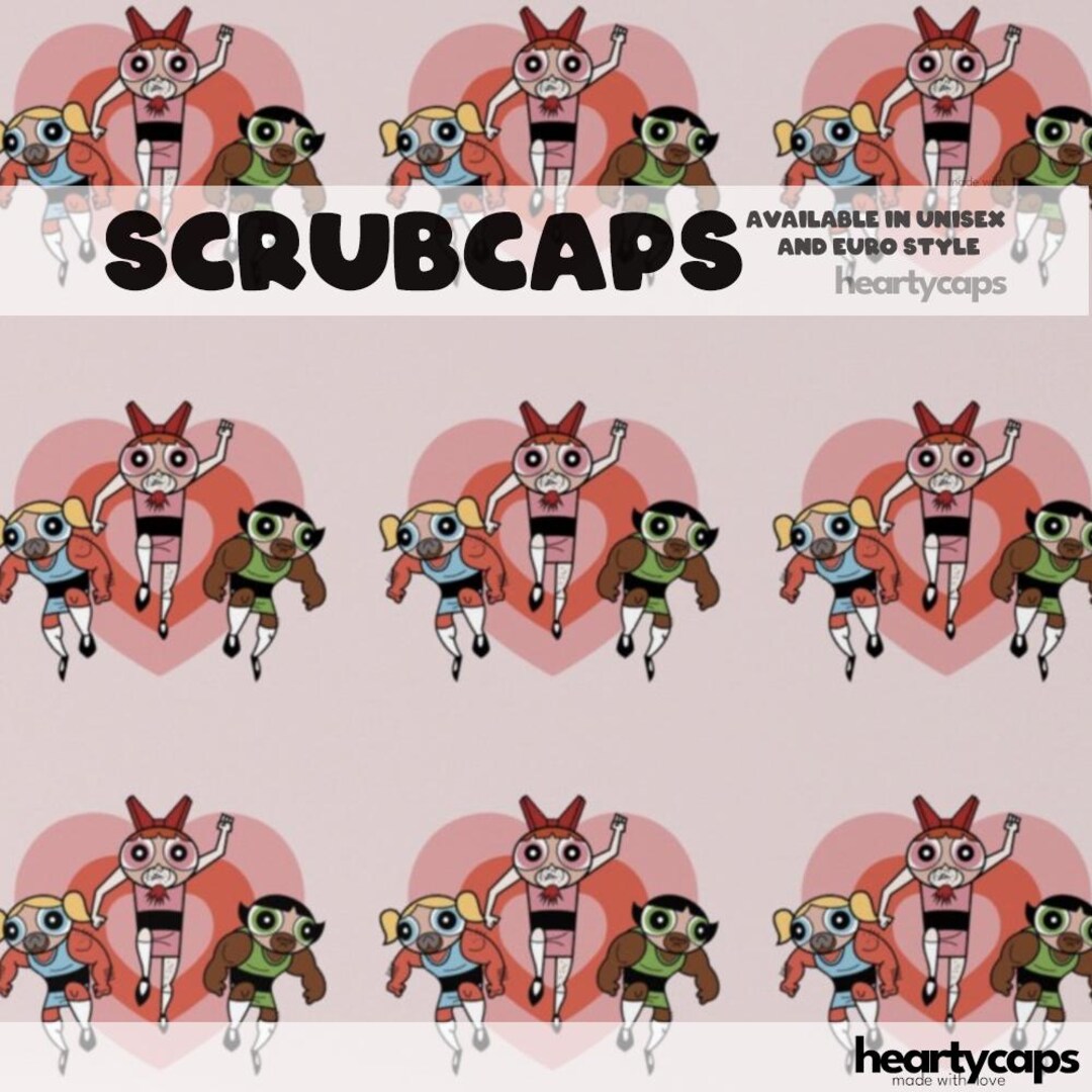 Cartoon TV Show Funny Powerpuff Men Euro and Unisex Style, Adjustable ...