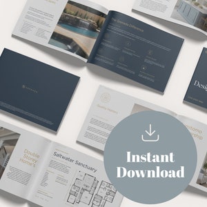 A4 Customisable Home Builder Booklet Template | for Builders & Project ...