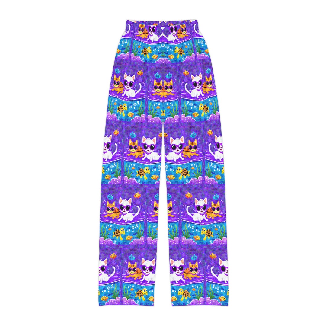 Cool Cats Kids Pajama Pants, Sleep Wear, Lounge Wear, Pj Pants, Family ...