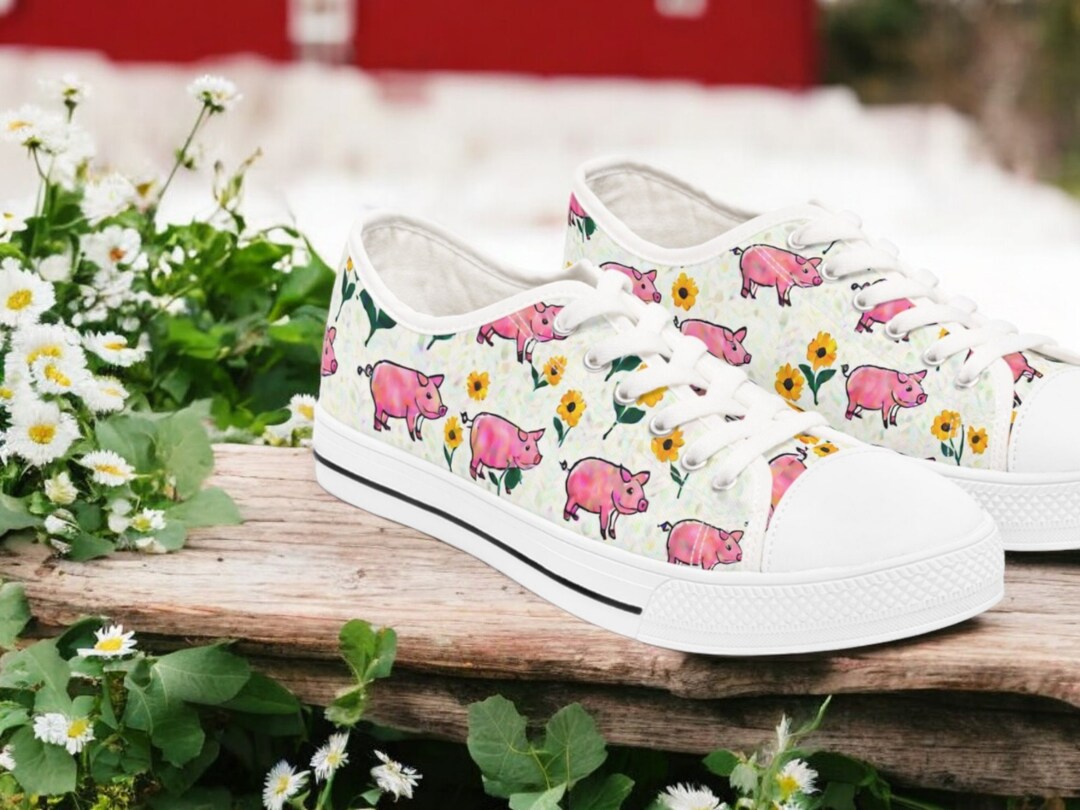 Cute Little Pigs Artistic Design Cute Fun Boho Women's Custom Design ...