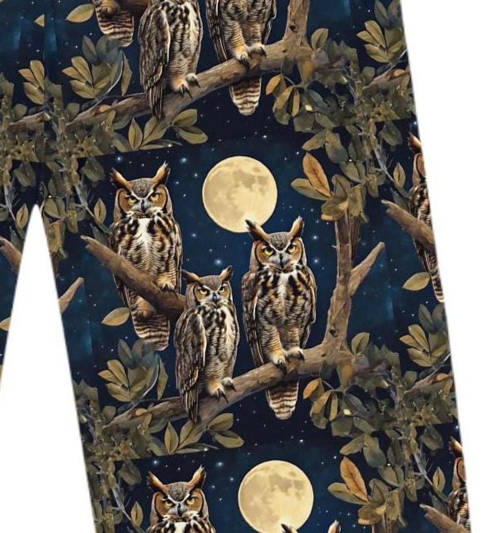 Great Horned Owl Women's Pajama - Hoot Owl Jammies, Midnight Owl Lounge ...