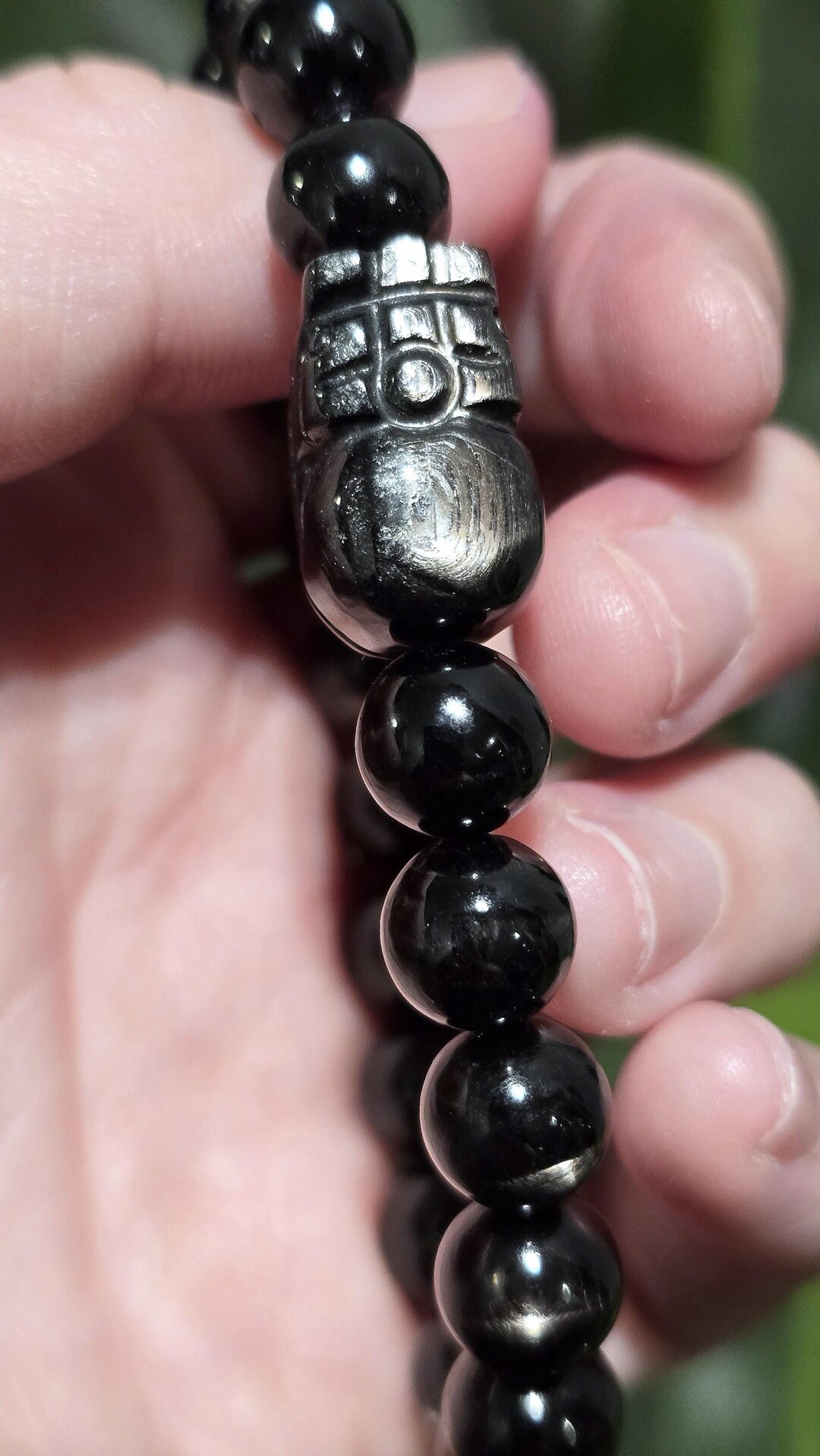 Hypersthene Pixiu Crystal Bracelet Feng Shui Pixiu Bracelet Lucky ...