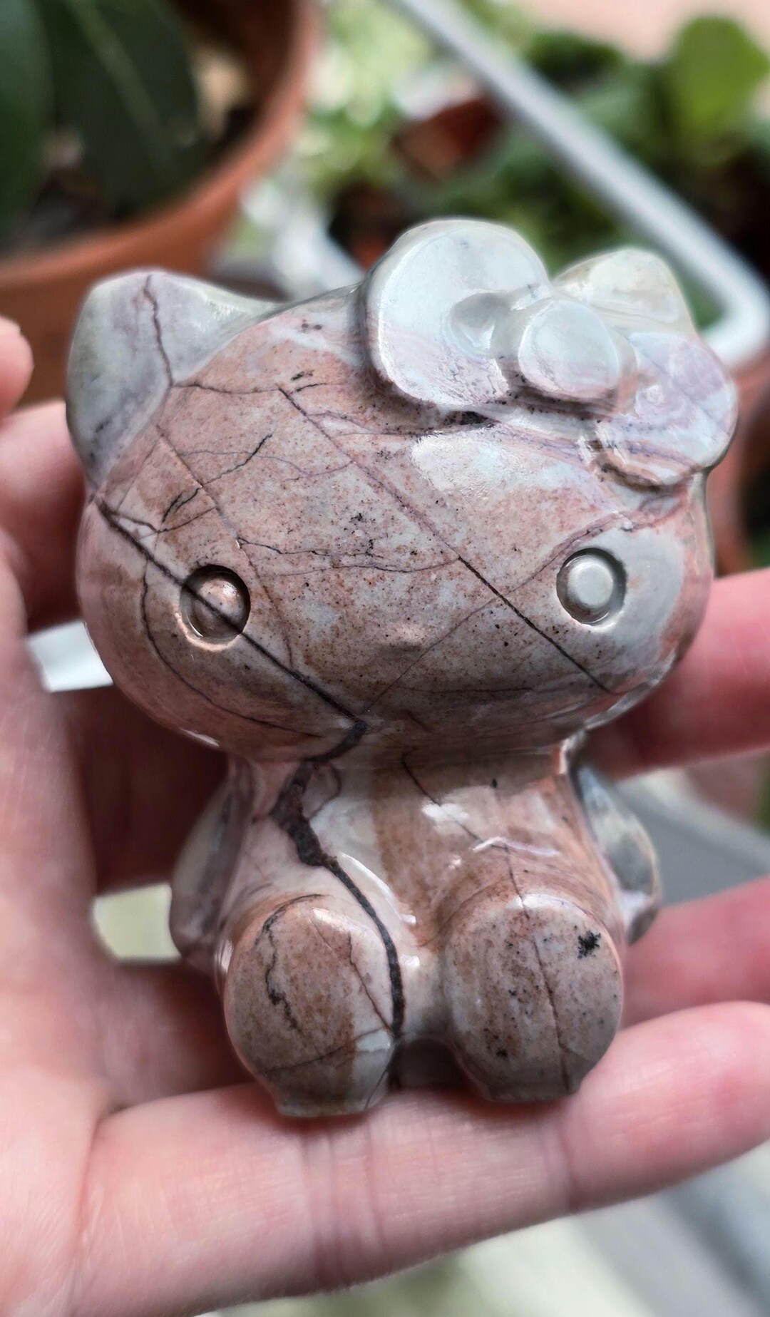 Hello Kitty Crystal Decor Picture Jasper Kitty Gift for Her Sanrio ...