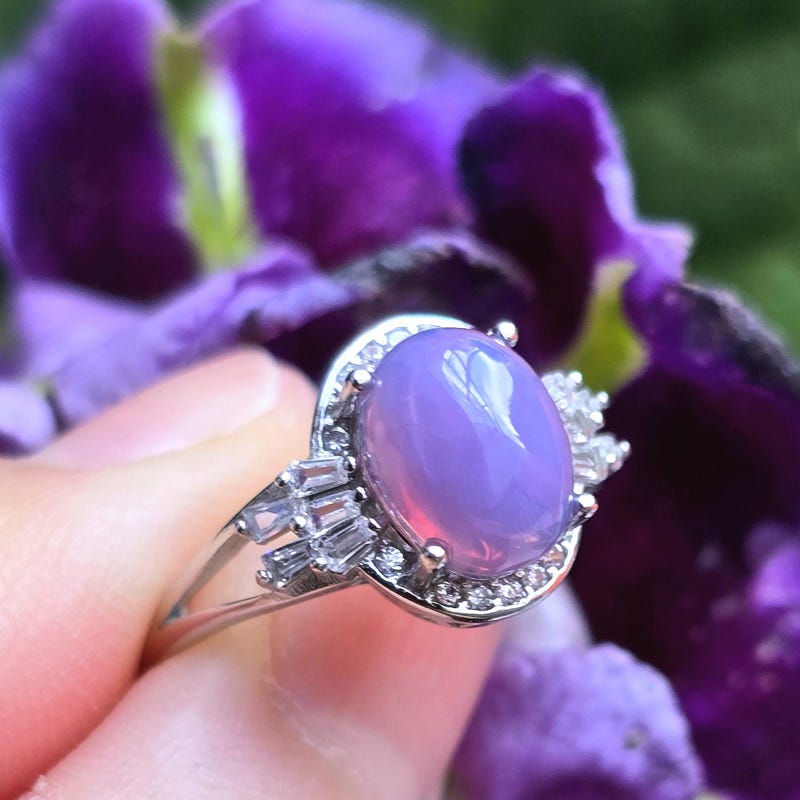 Purple Quartz Ring - Etsy