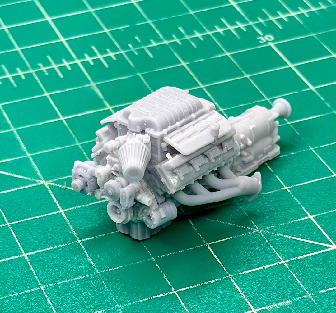 Dodge SRT Hellcat Engine 3D Resin Printed 1-24 - Etsy